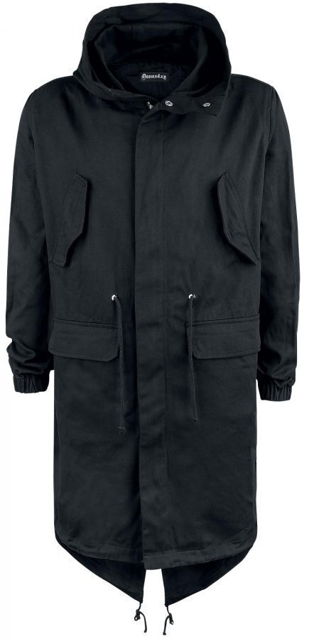 Doomsday Black Basic Coat Pitkä Talvitakki - Vaatekauppa24.fi