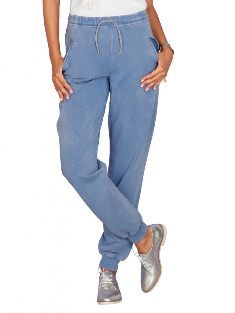 Laura Kent Svetarihousut Vaaleansininen - Vaatekauppa24.fi