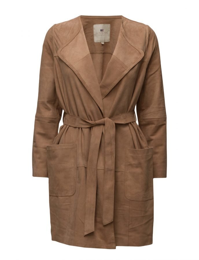 Lexington Company Callie Suede Coat päällystakki - Vaatekauppa24.fi