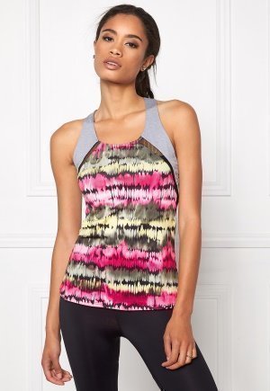 Röhnisch Milo Cross Back Singlet Sumu Viherkaali - Vaatekauppa24.fi